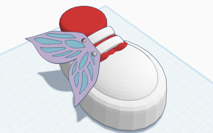 Shoe Charms Challenge - Tinkercad