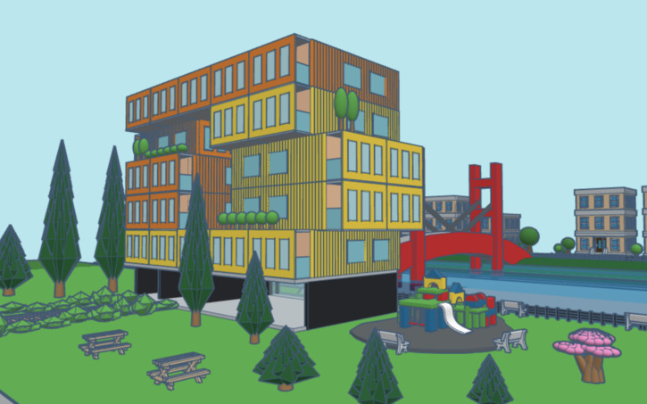 Urban Design Challenge - Tinkercad
