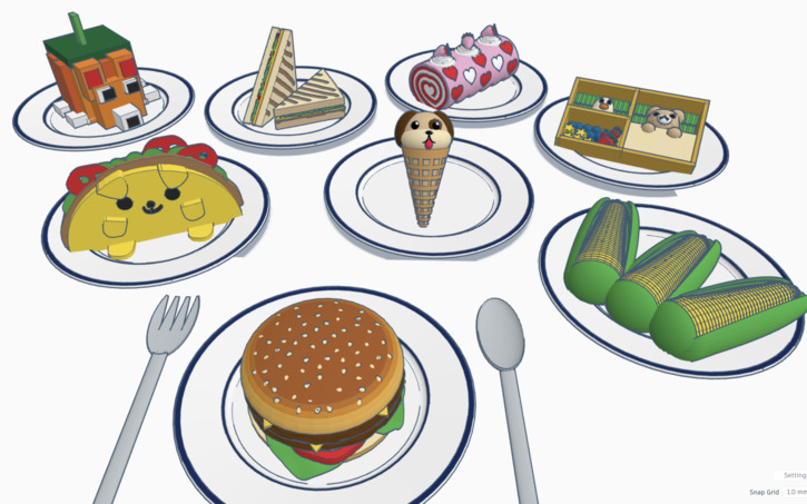 Play With Your Food Challenge - Tinkercad