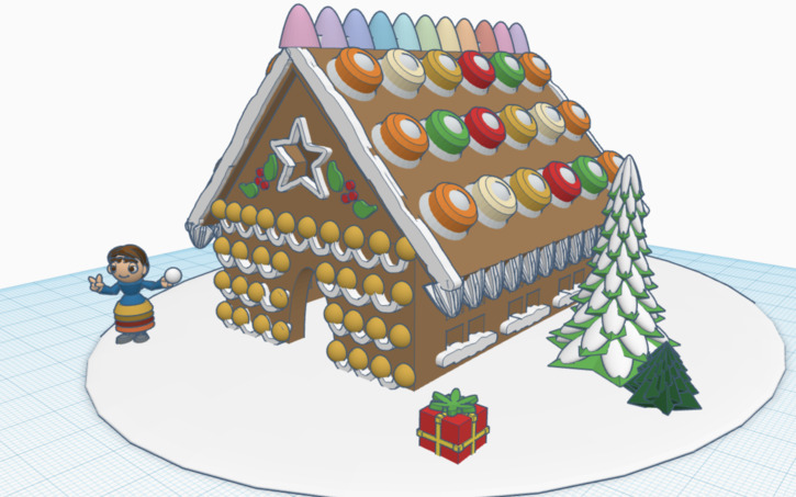 Gingerbread House Challenge - Tinkercad