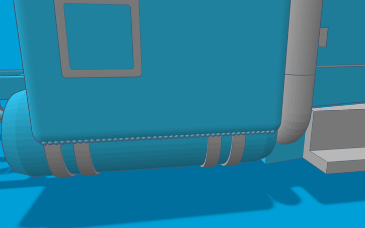 3D design Peterbilt 379 - HaterMade - Tinkercad