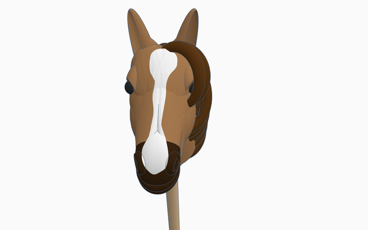 3D design Hobby Horse - Tinkercad