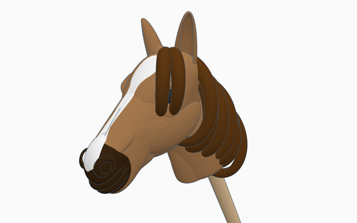 3D design Hobby Horse - Tinkercad