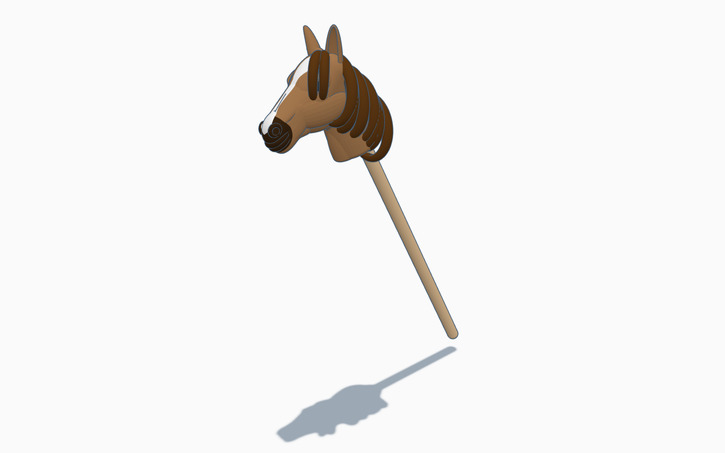 3D design Hobby Horse - Tinkercad