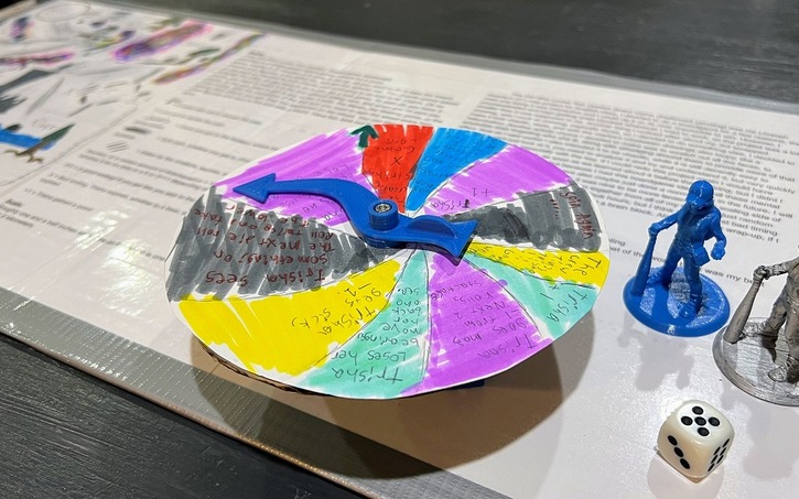 3D design Board Game Spinner V2 - Tinkercad