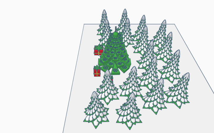 3D design Christmas - Tinkercad
