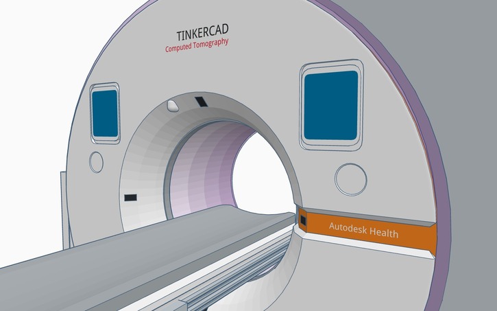 3D design CT Scanner - Tinkercad
