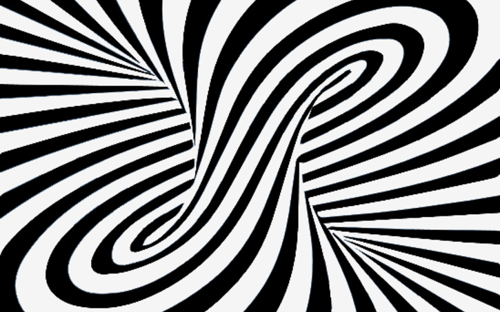 3D design twirl illusion - Tinkercad
