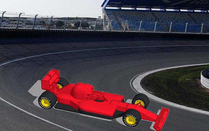3D design F1 car - Tinkercad