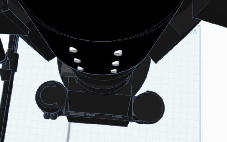 3D design 1000-THR “EARTHMOVER” full model (wip) - Tinkercad