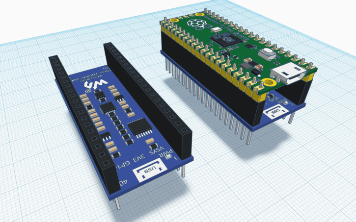 3d Design 10 Dof Imu Sensor Module For Raspberry Pi Pico Tinkercad