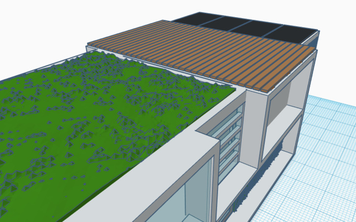 3D design The Glass House - Tinkercad