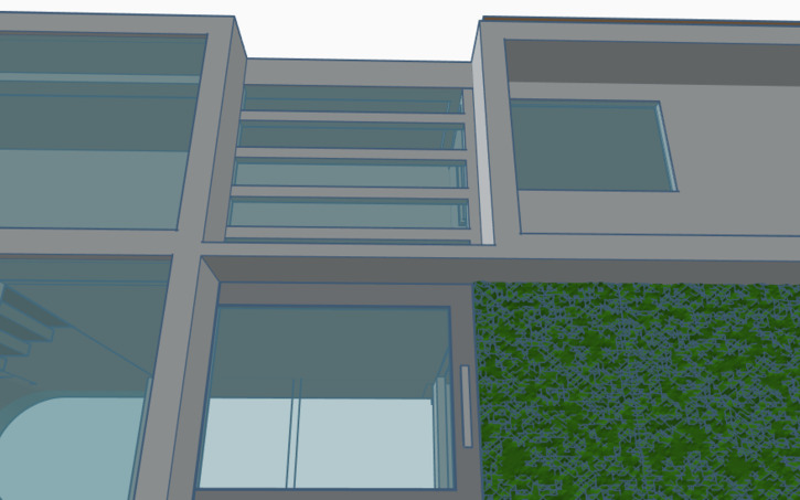 3D design The Glass House - Tinkercad