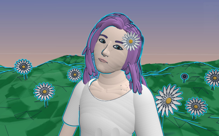 3D design Daisy - Tinkercad