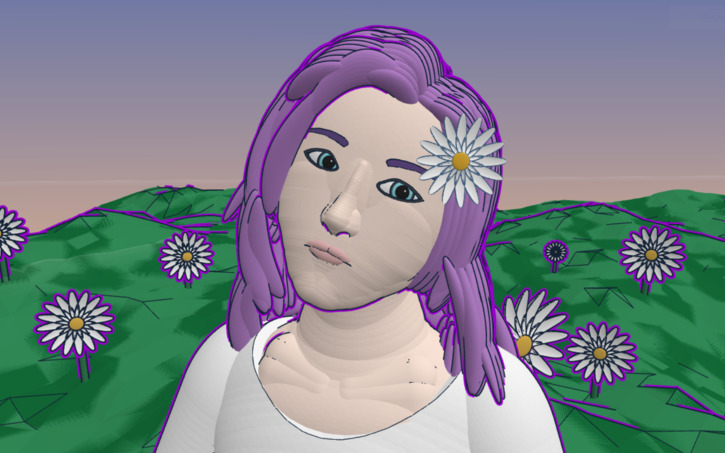 3D design Daisy - Tinkercad