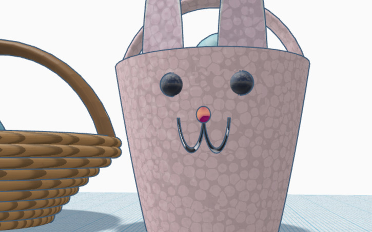3D design Easter egg baskets!!! - Tinkercad