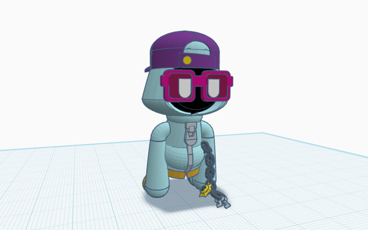 3D design Shade from Brawl Stars - Tinkercad