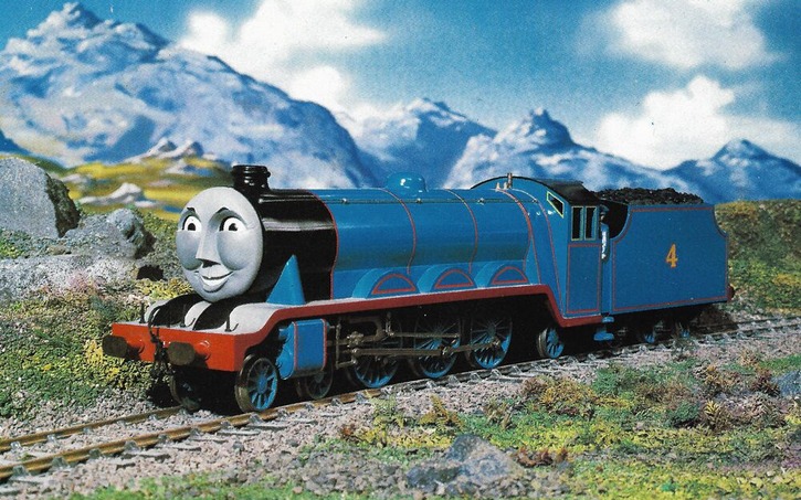 3D design Gordon the big blue express engine Gauge 1 Bachmann Large ...