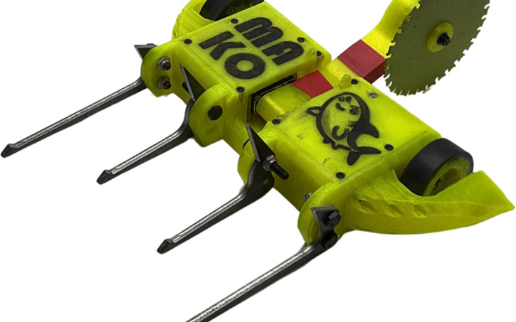 3D design Mako V2 (TPU Forks) - Tinkercad