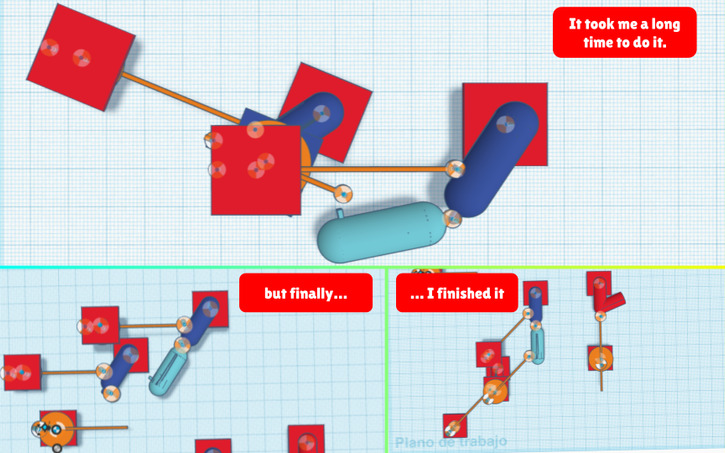 3D design Automaton Challenge: run system (V1) - Tinkercad