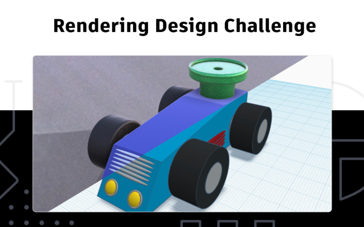 3D design Rendering Design Challenge - Tinkercad