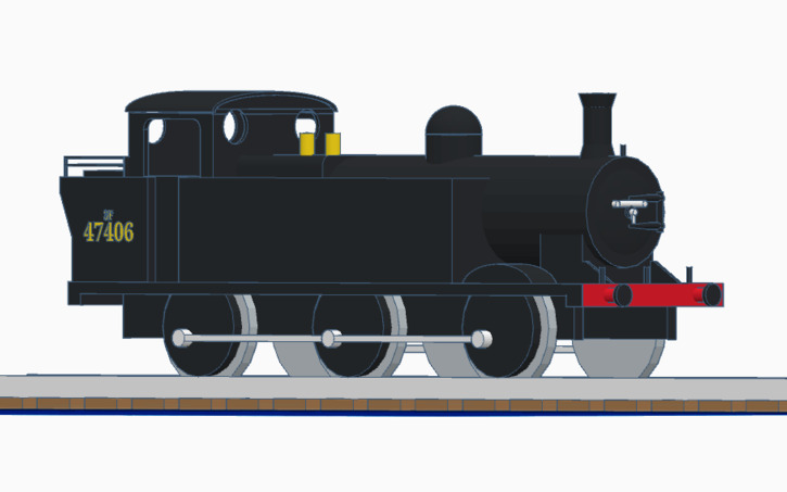 3D design 3F Jinty Tank Engine - Tinkercad