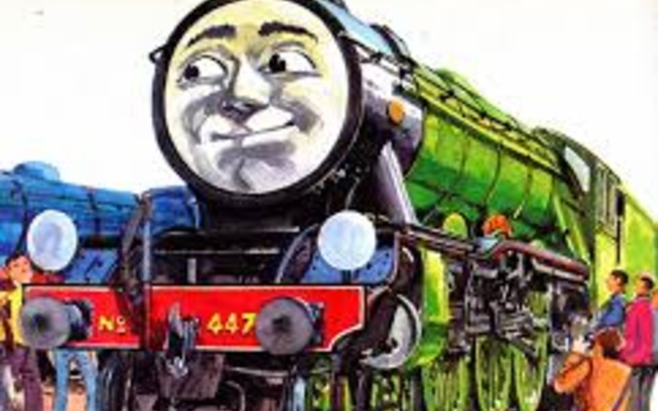 3D design The Flying Scotsman - Tinkercad
