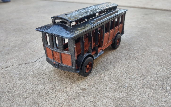 3D design Cable Car Pinewood derby Car - Tinkercad