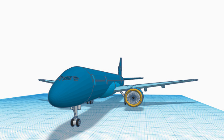 3D design My Presidential Boeing 787-9 Dreamlifter - Tinkercad