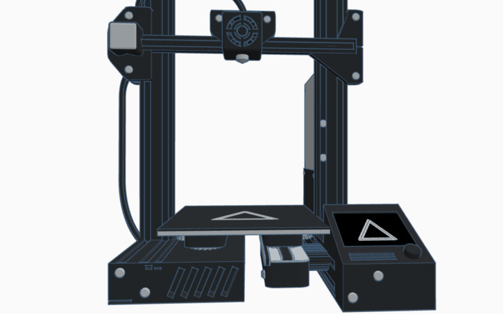 3D design 3D Printer - Tinkercad