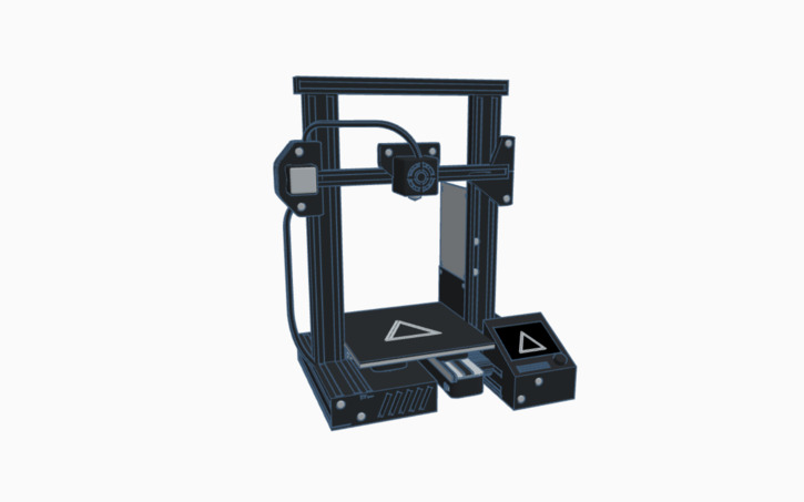 3D design 3D Printer - Tinkercad