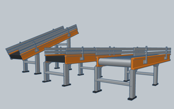 3D design Conveyor belt v2- Simlab |Updated - Tinkercad