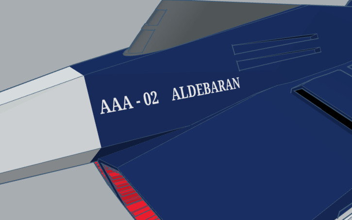 3D design EDF Aldebaran AAA-02 / Andromeda Class Space Battleship ...