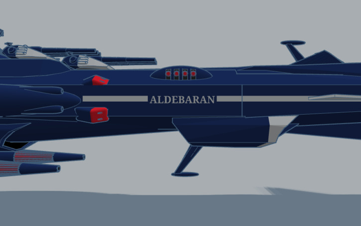 3D design EDF Aldebaran AAA-02 / Andromeda Class Space Battleship ...