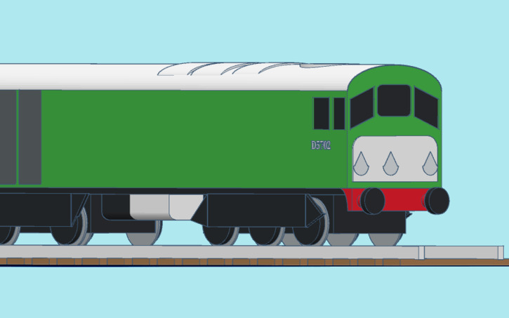3D design BoCo The Metropolitan Diesel (BR Class 28 No.5702) - Tinkercad