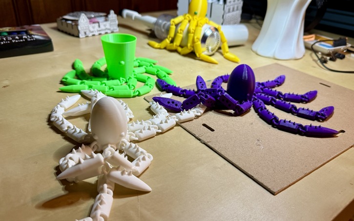 Codeblock design Octopus Generator - Tinkercad