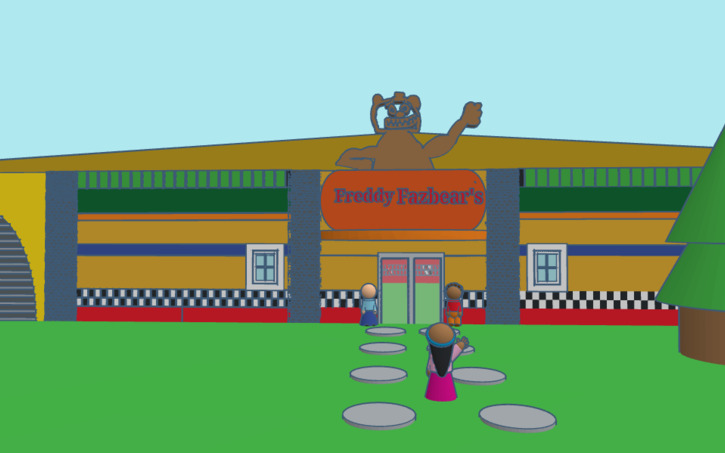 3D design Restaurant - Tinkercad