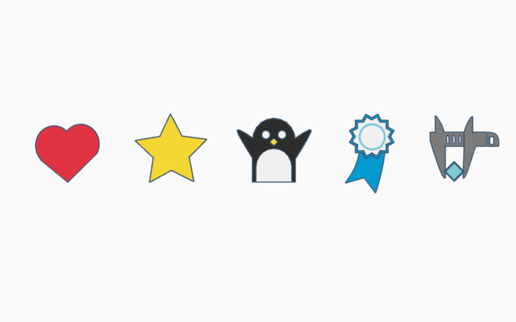 3D design Tinkercad Reaction Buttons - Tinkercad