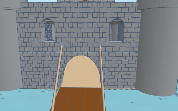 3D design Medieval castle - Tinkercad