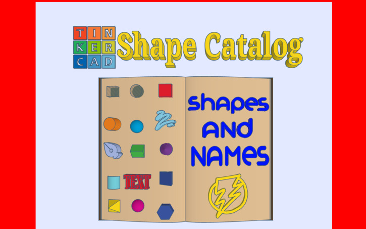 3D design Tinkercad Shape Catalog - Tinkercad