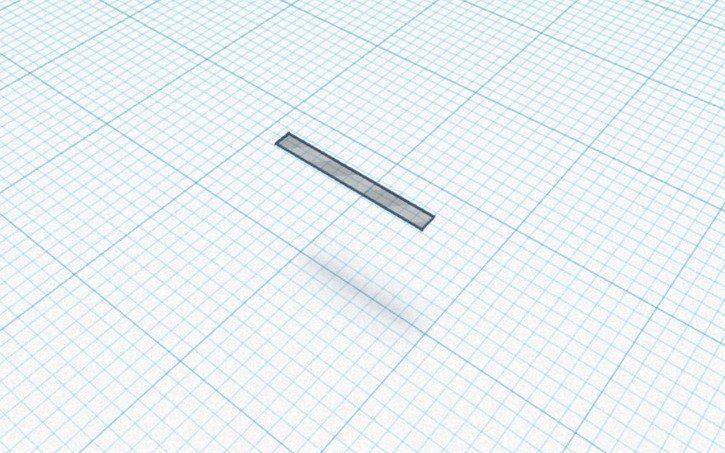 3D design Line cutting tool - Tinkercad
