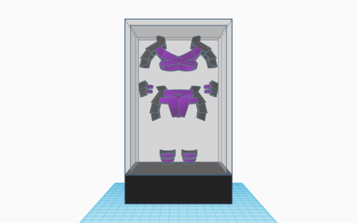 3D design Oni Ninja Samurai Armor - Tinkercad