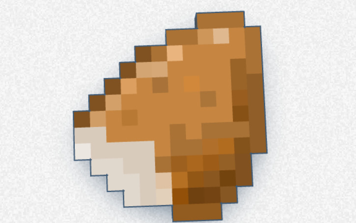 3D design Minecraft Fried Fish - Tinkercad