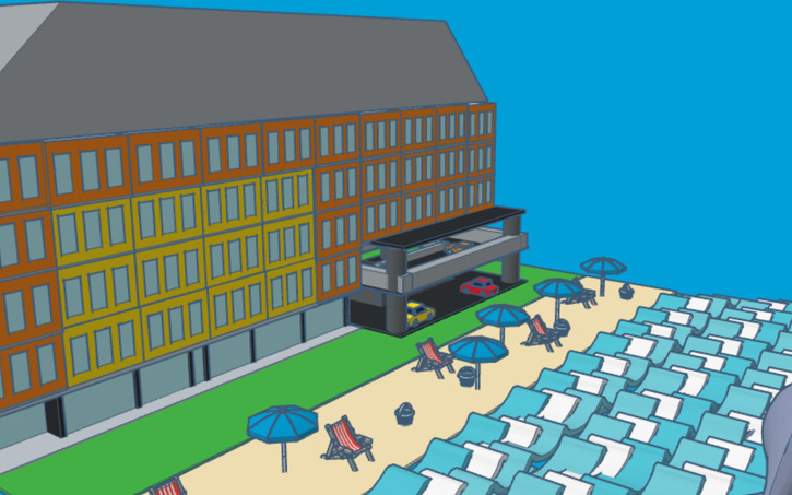 3D design The Trapezoid - Tinkercad